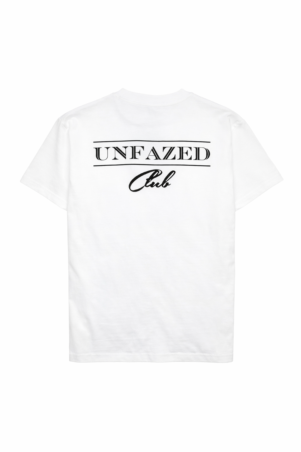 Drop 001 - White – Unfazed Club